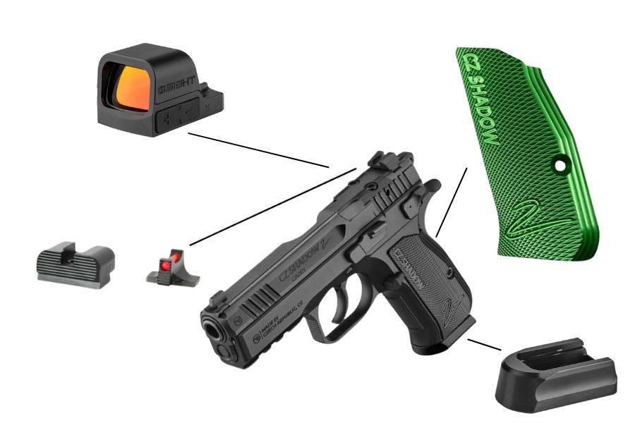 CZ Shadow 2 Carry: descripción general de accesorios y piezas compatib ...